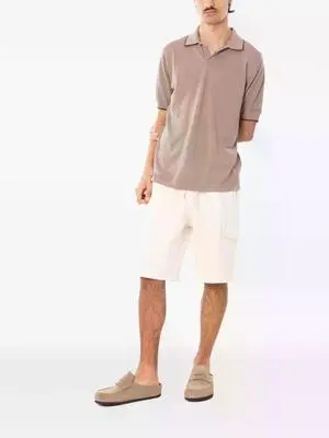MC2 SAINT BARTH Sloan Short-sleeve Polo-collar T-shirt - Grey