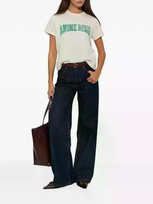 ANINE BING Shelley T-shirt - Neutrals