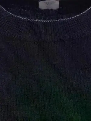 Eleventy Contrast-trim Crew-neck Sweater