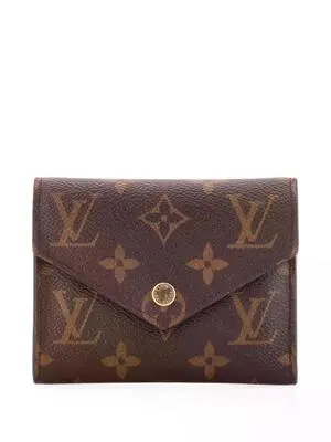 LOUIS VUITTON Victorine Wallet Monogram Canvas Small Wallets - Brown