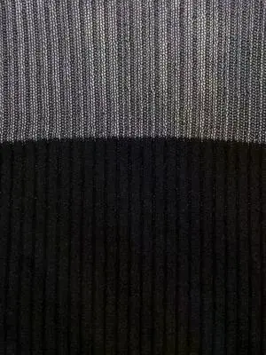 CFCL Ribbed-knit Lurex-finish Log-sleeve Top