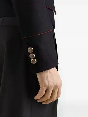 Dolce & Gabbana Double-breasted Wool Frock Coat