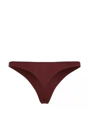 Karl Lagerfeld Autograph Pointelle Thong