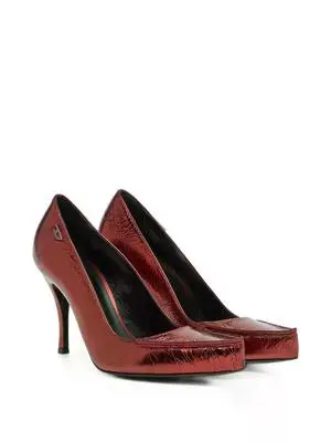 DIESEL® D-lucette Metallic-leather Pumps