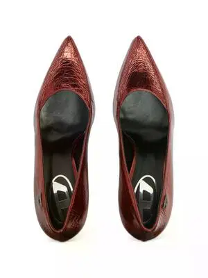 DIESEL® D-lucette Metallic-leather Pumps