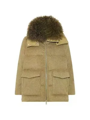 YVES SALOMON Cashmere Hooded Coat