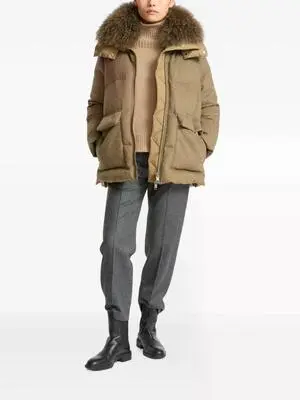 YVES SALOMON Cashmere Hooded Coat
