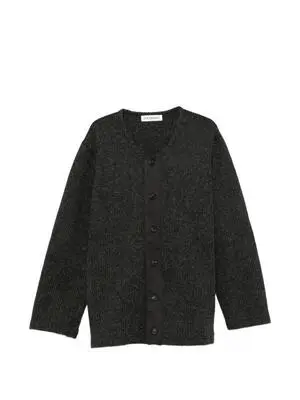 Our Legacy Pressed Wool Cardigan - Grey