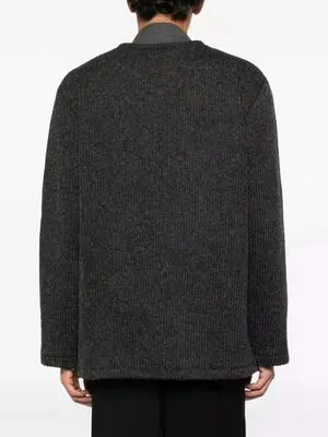 Our Legacy Pressed Wool Cardigan - Grey