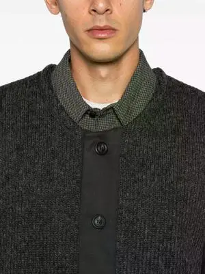 Our Legacy Pressed Wool Cardigan - Grey