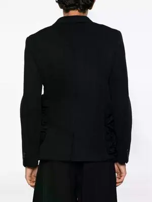 Comme Des Garçons Ruffled Blazer