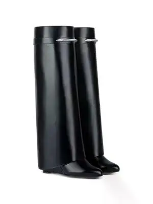 Givenchy Shark Lock Wedge Boots