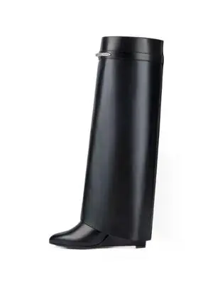 Givenchy Shark Lock Wedge Boots