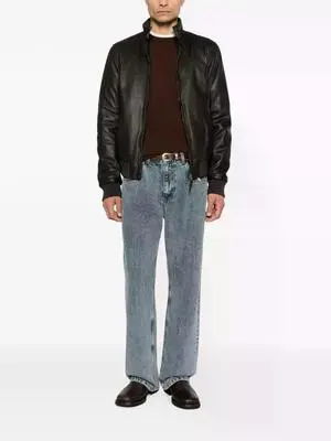 EMERSON RENALDI Crew-neck Sweater - Brown