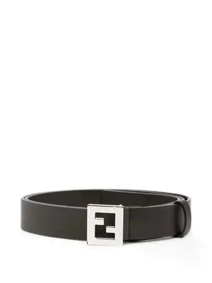 Fendi Ff Logo Buckle Belt