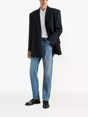 Givenchy Couture Seam Straight Fit Shadow Washed Jeans