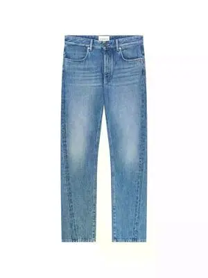 Givenchy Couture Seam Straight Fit Shadow Washed Jeans