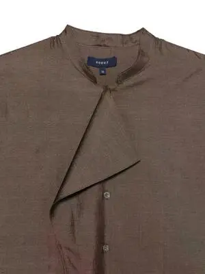 Soeur Hampton Silk Wrap-front Blouse