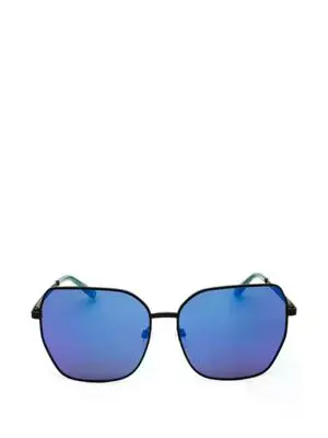 FILA Geometric-frame Sunglasses - Black