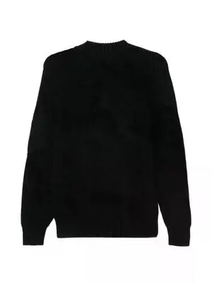 Comme Des Garçons Ribbed-knit Zip-up Cardigan