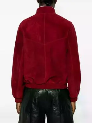 MITILIANE COUTURE Suede Zip-up Jacket