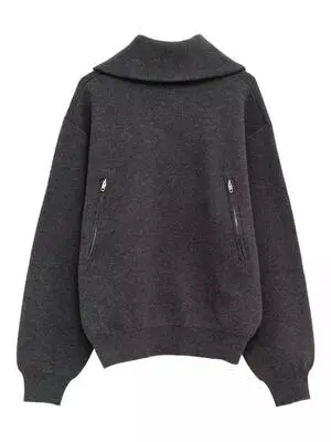 Balenciaga Zip-collar Sweatshirt