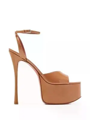 Amina Muaddi Aya Platform Sandals