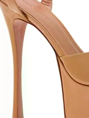 Amina Muaddi Aya Platform Sandals