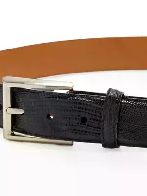 Magnanni Cocoarcade Lizard-effect Leather Belt