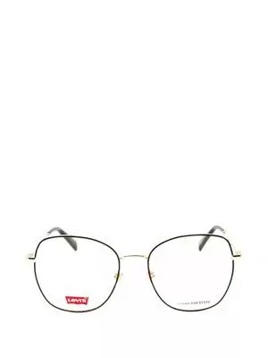 LEVI'S Geometric-frame Glasses - Black