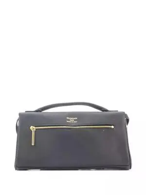 Balenciaga Bel Air Top Handle Flap Leather Shoulder Bag