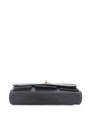Balenciaga Bel Air Top Handle Flap Leather Shoulder Bag
