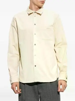 Zadig&Voltaire Simon Corduroy Logo-embroidered Shirt