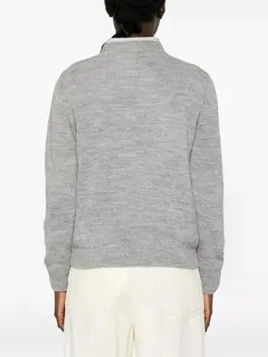 Max Mara Nitra Intarsia-knit Sweater