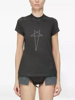 Rick Owens Pentagram-print T-shirt