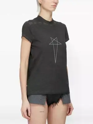Rick Owens Pentagram-print T-shirt