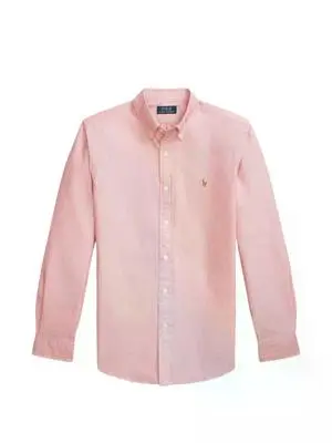 Polo Ralph Lauren Logo-embroidered Button-down Shirt - Pink