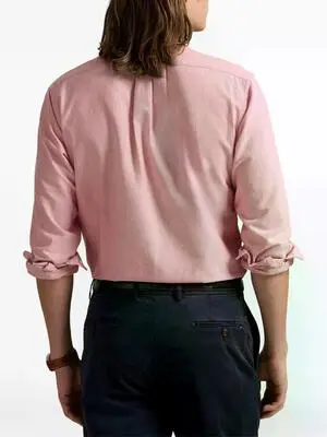 Polo Ralph Lauren Logo-embroidered Button-down Shirt - Pink