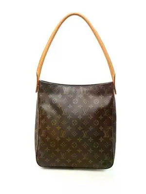 LOUIS VUITTON 2002 Monogram Looping Gm Shoulder Bag
