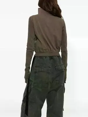 Rick Owens Asymmetric-zip Sweatshirt