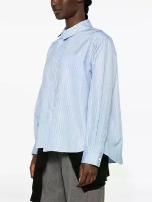 Sacai Striped Panelled Shirt