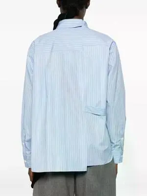 Sacai Striped Panelled Shirt