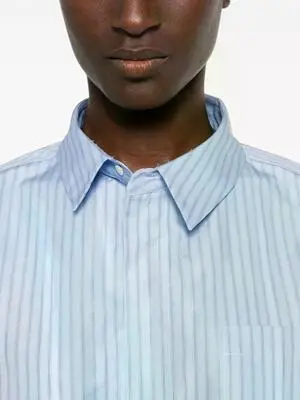 Sacai Striped Panelled Shirt