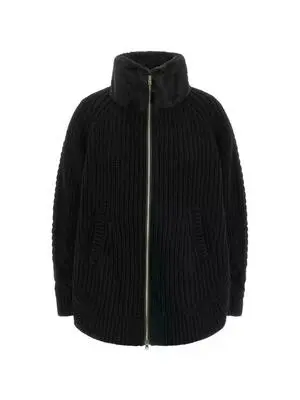 Herno Braided-knit Ribbed Jacket