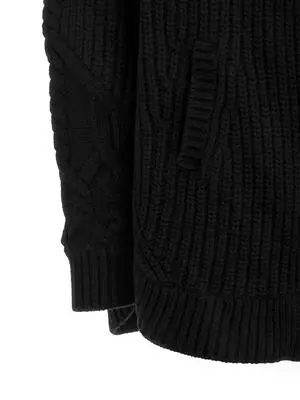 Herno Braided-knit Ribbed Jacket