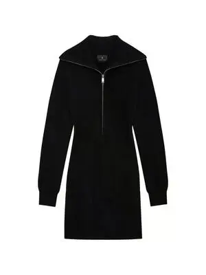 ANINE BING June Trucker-collar Dress