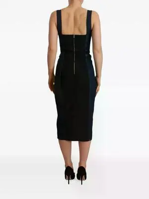 Dolce & Gabbana V-neck Denim Dress