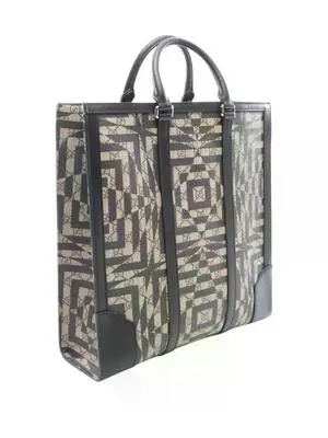 Gucci 2000-2015 Gg Supreme Caleido Vertical Tote Satchel