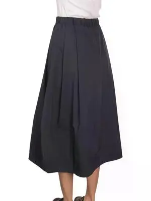 GRAN SASSO Drawstring-waist Pleated Midi Skirt