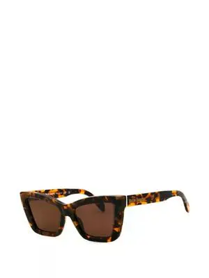 Palm Angels Roseville Cat-eye Frame Sunglasses - Black
